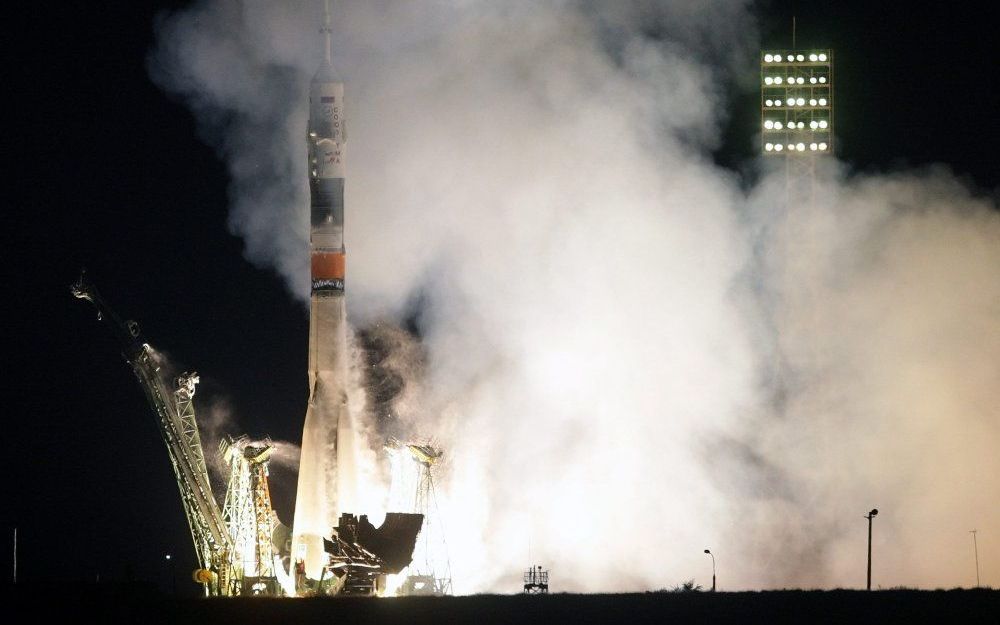 Nieuwe bemanning naar ruimtestation