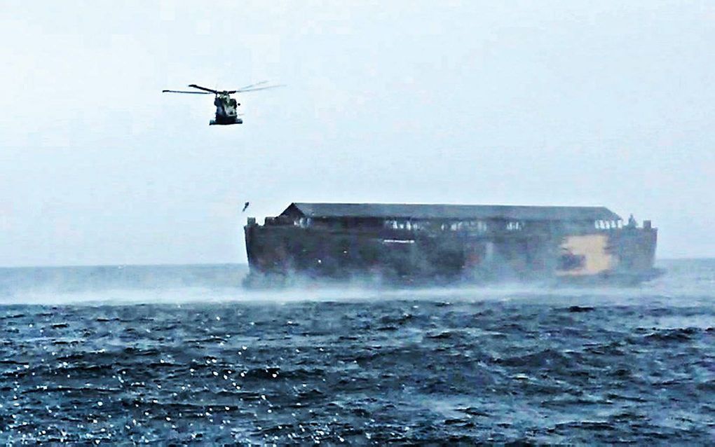 „Daar gaan we weer”, dacht Aad Peters toen Deense Kustwacht de ark naderde