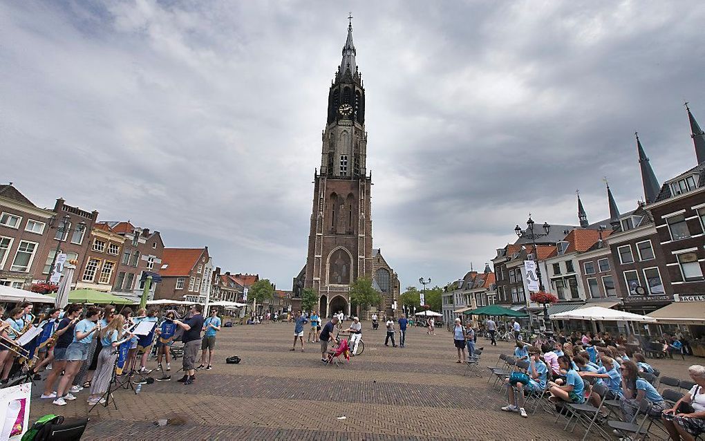 Toch geen ondergrondse ruimte bij Nieuwe Kerk Delft