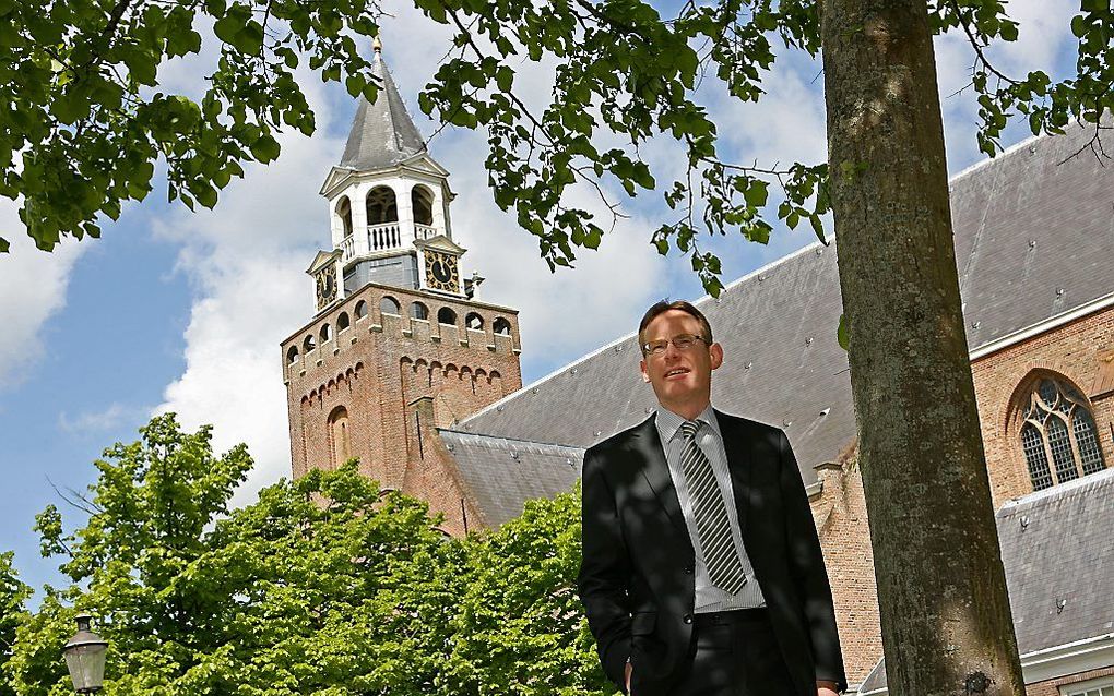 Ds. P. F. Bouter neemt afscheid van hervormd Bodegraven-Nieuwerbrug