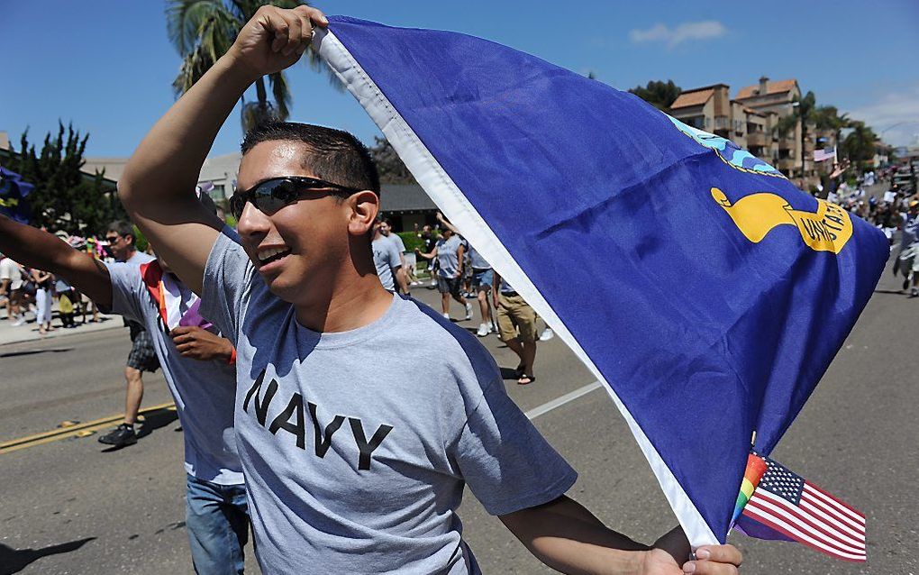 Militairen VS mogen in uniform bij Gay Pride