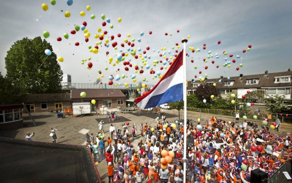 Reformatorische school trekt eigen plan bij Koningsspelen (met fotoserie)