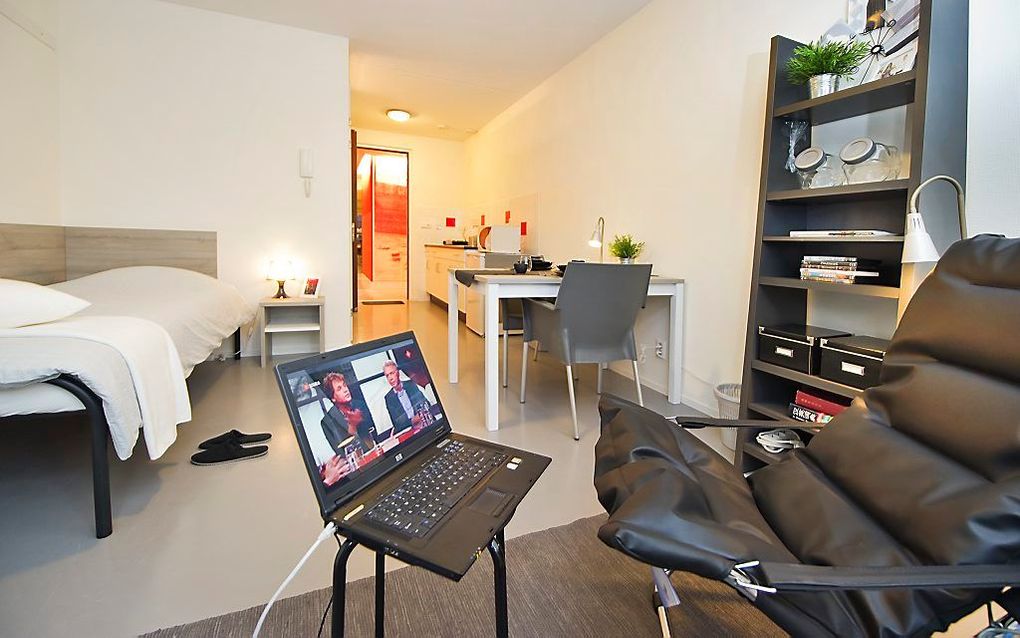 Student ligt krom voor kamerhuur