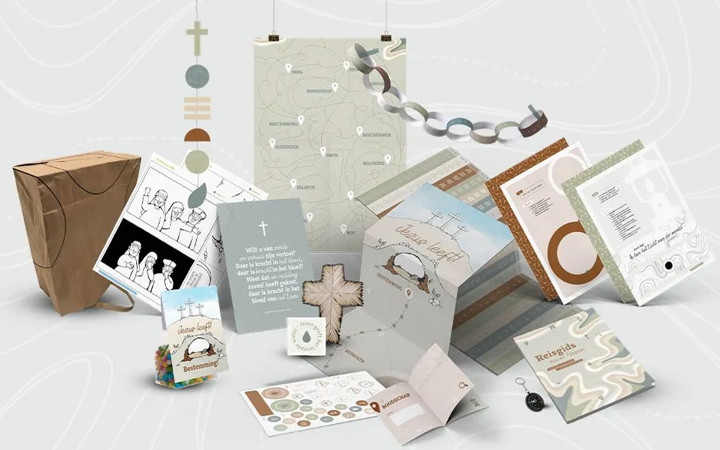 Evangeliestek maakt pakket lijdenstijd