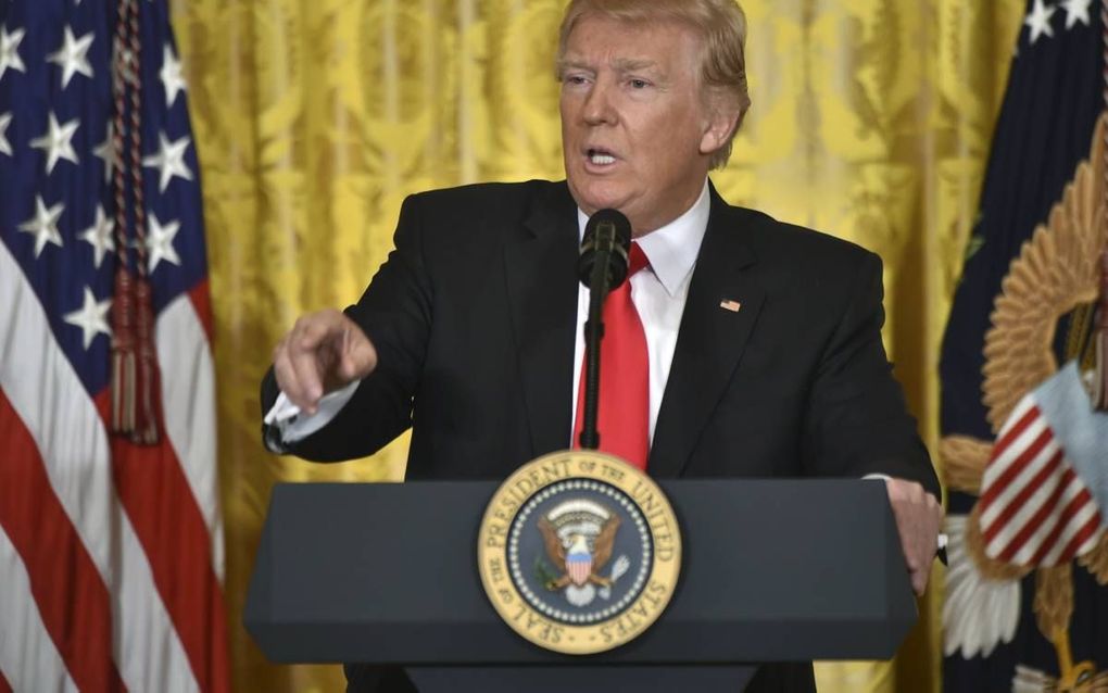 Trump reageert op antisemitismegolf in VS