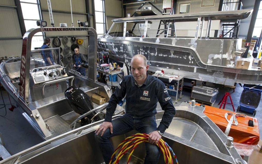 Scheepsbouwbedrijf Alumax uit Meppel kan de vraag naar aluminium boten ...