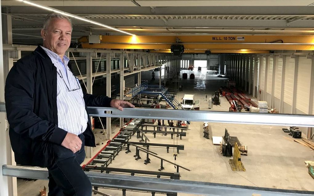 Van Ee in Barneveld leeft zich uit op een stoer stuk staal