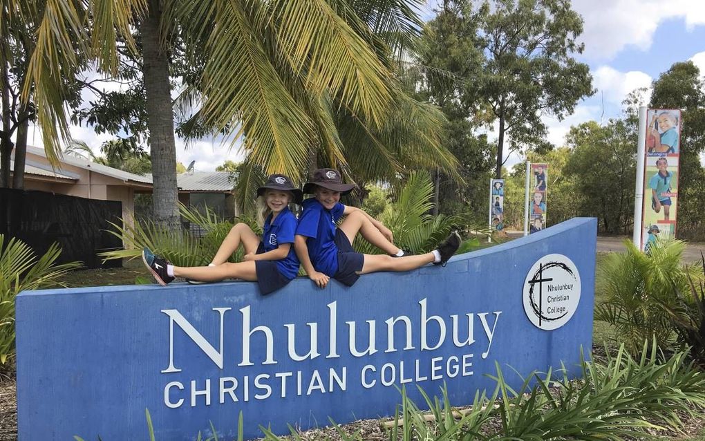 Kinderen De Zwart moesten wennen aan de Australische hoed