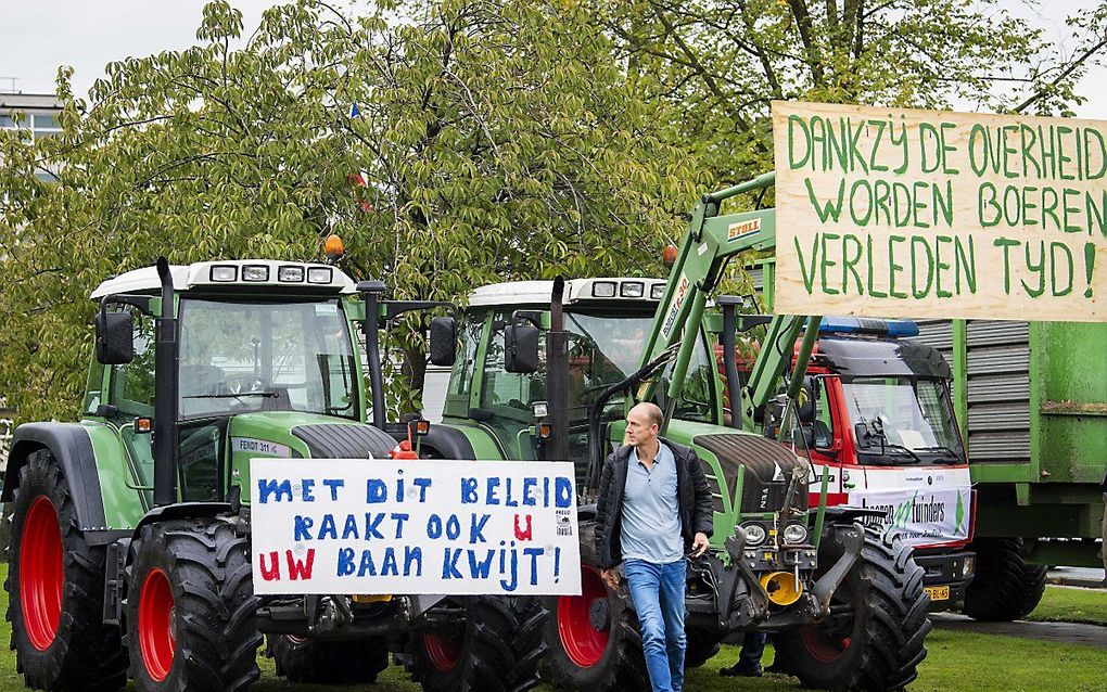 Protest Brabantse boeren rustig verlopen