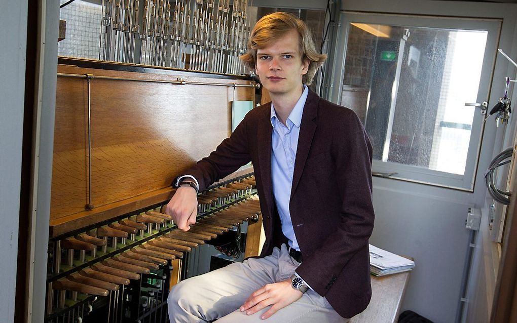 Bob van der Linde (24) nieuwe organist Martinikerk Sneek