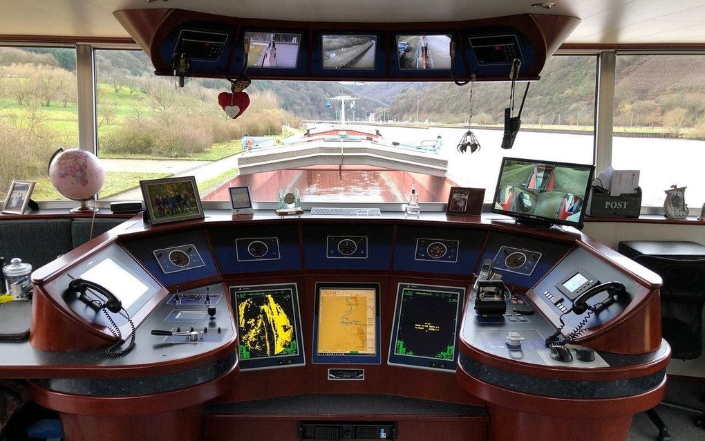 Stuurhut is een belangrijke plek voor een schipper