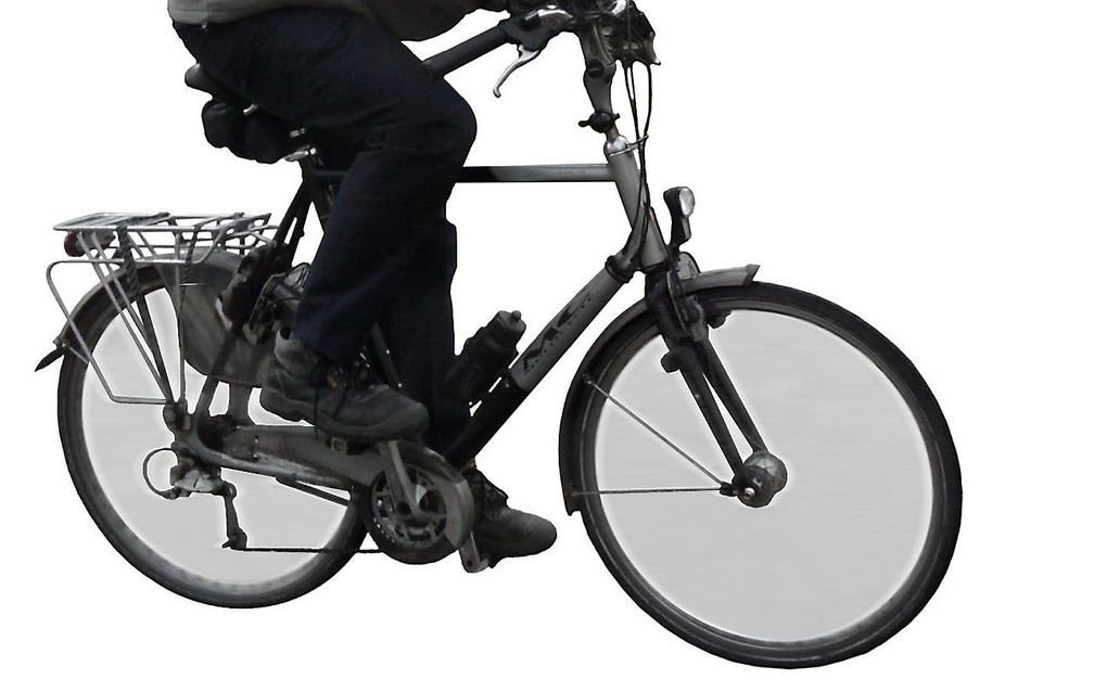 De woon-werkfiets van Peter van Ginkel