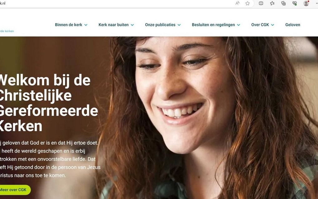 Nieuwe website voor CGK