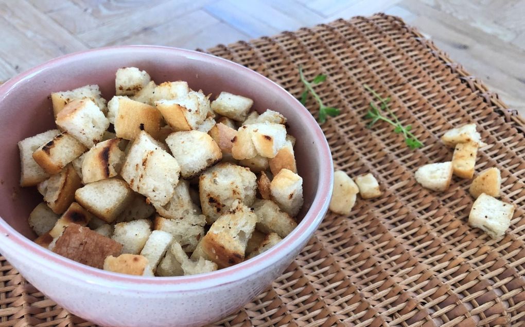 Recept: croutons van oud brood