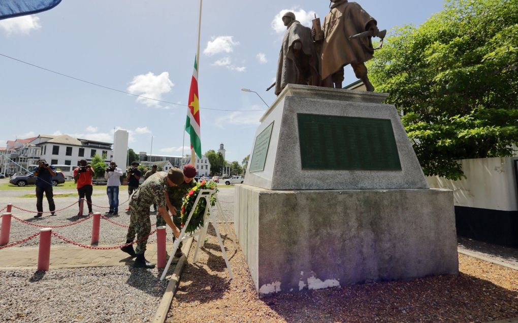 Paramaribo: Surinamers zijn dol op herdenken