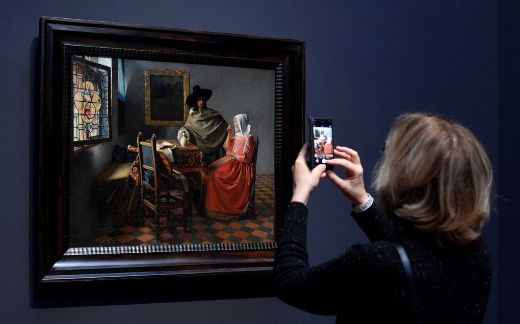 Run op kaartjes tentoonstelling Vermeer