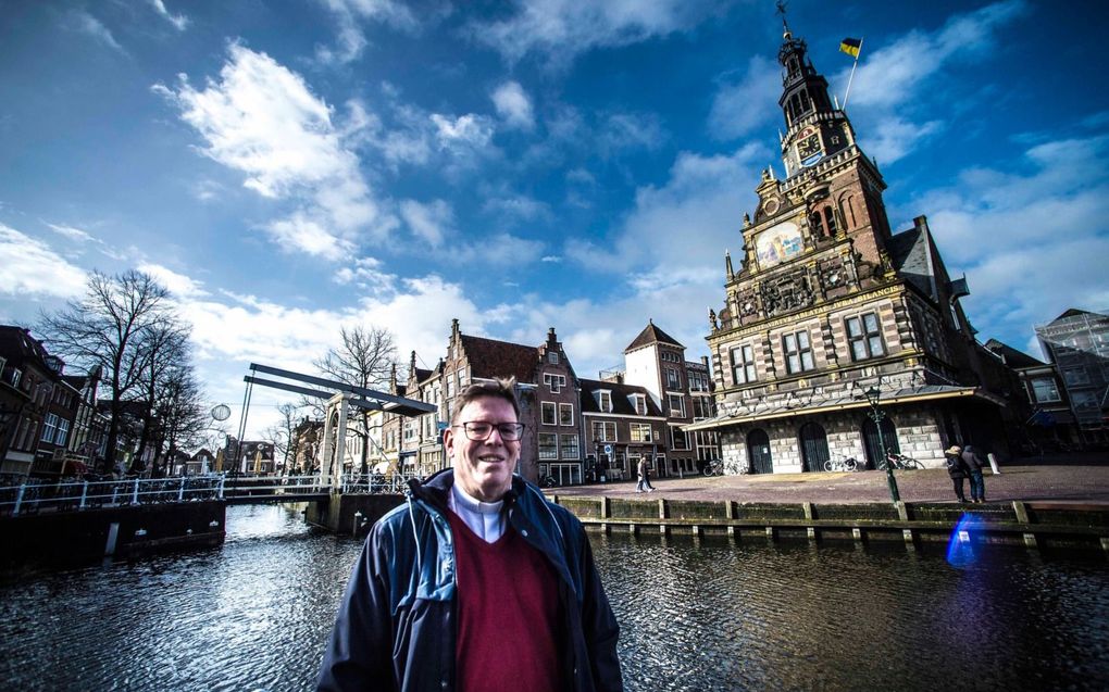 Mediapastoor Jan-Jaap van Peperstraten is altijd bereid tot uitleg over ...