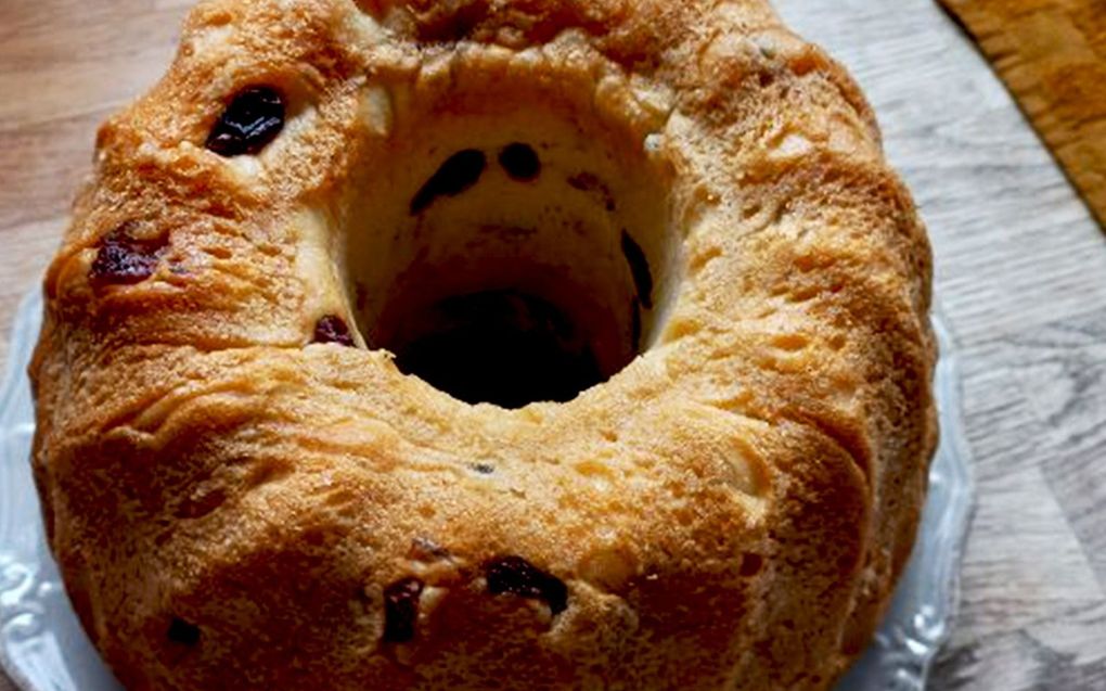 Een luxe Panettone gemaakt met eenvoudige ingrediënten