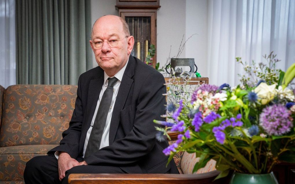 Ds. J. Geene neemt afscheid van hervormd Katwijk aan Zee