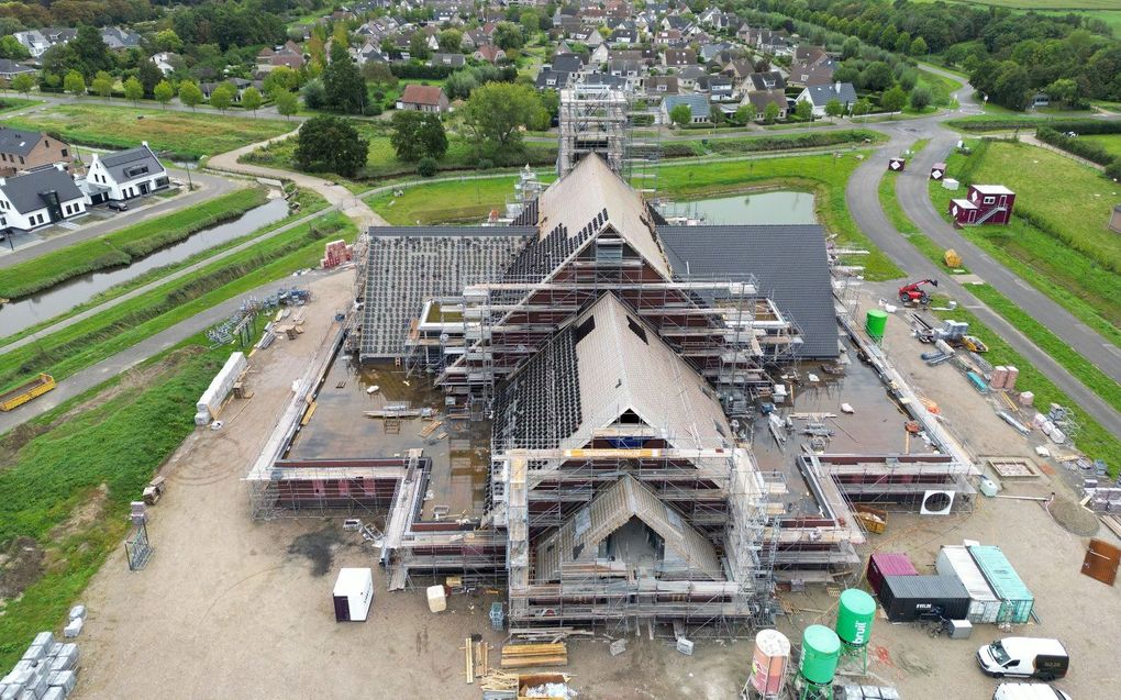 Zaterdag steenlegging nieuwe kerk gg Yerseke