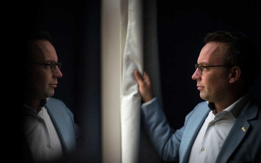 Missionair voorganger Bert Noteboom wacht op de oogst in Oost-Groningen