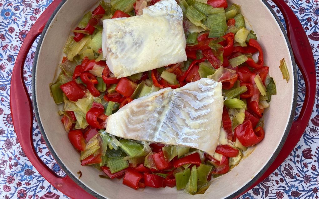 Kabeljauw uit de oven