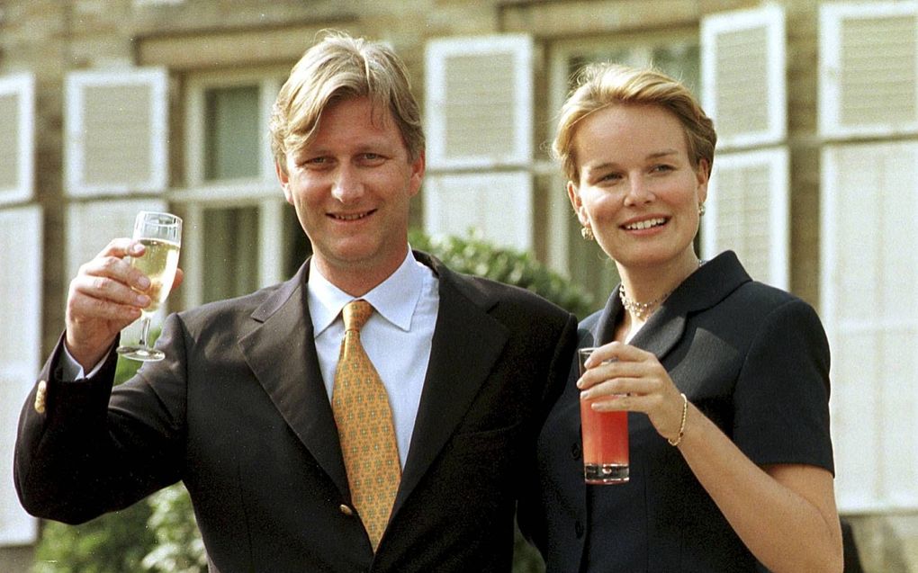 Filip en Mathilde twintig jaar getrouwd