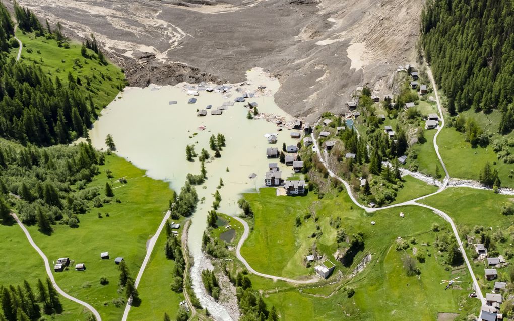 De gletsjer die Blatten wegvaagde, smolt snel, net als de rest van ...