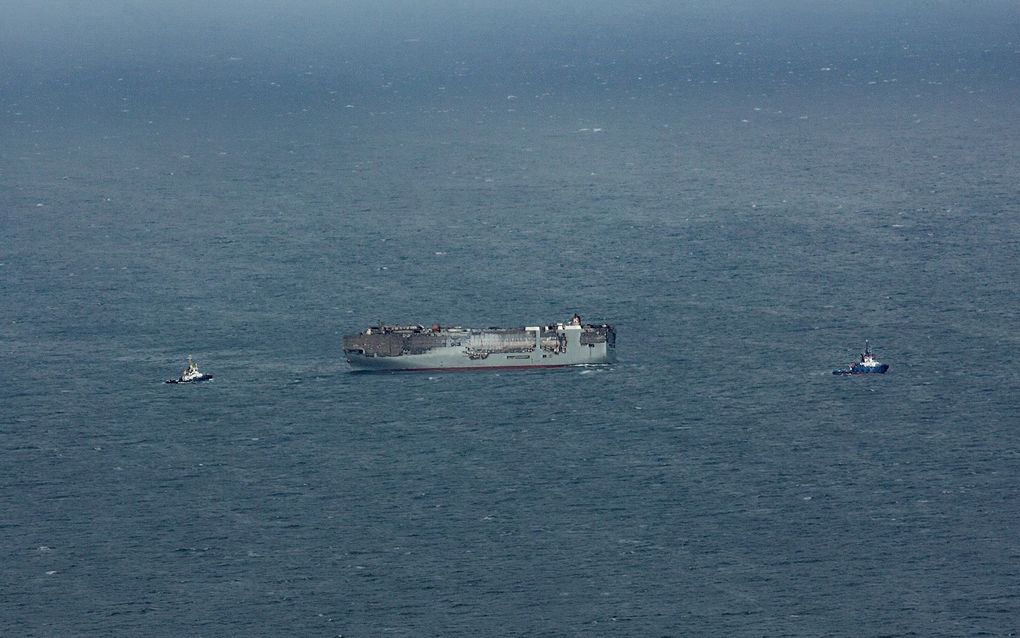 Fremantle Highway aangekomen op tijdelijke locatie