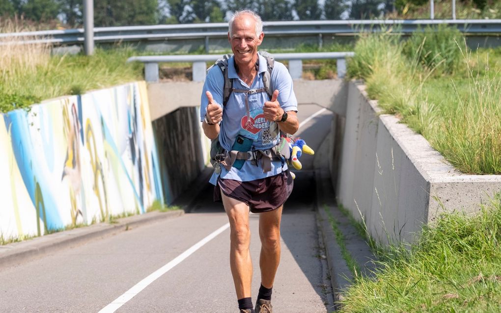 Zeeuwse Frank Boerebach loopt duizenden kilometers voor het goede doel ...