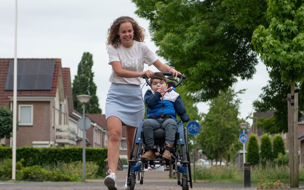 Inge van Heek (21): Samen zorgen we voor mijn broertje, zolang het kan