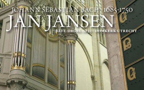 Jan Jansen met Bach in de Domkerk