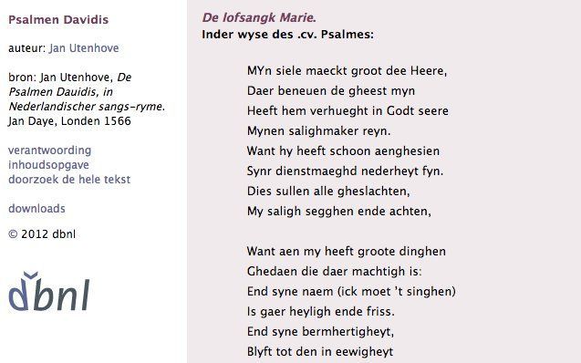 50.000 Nederlandse liedteksten op internet