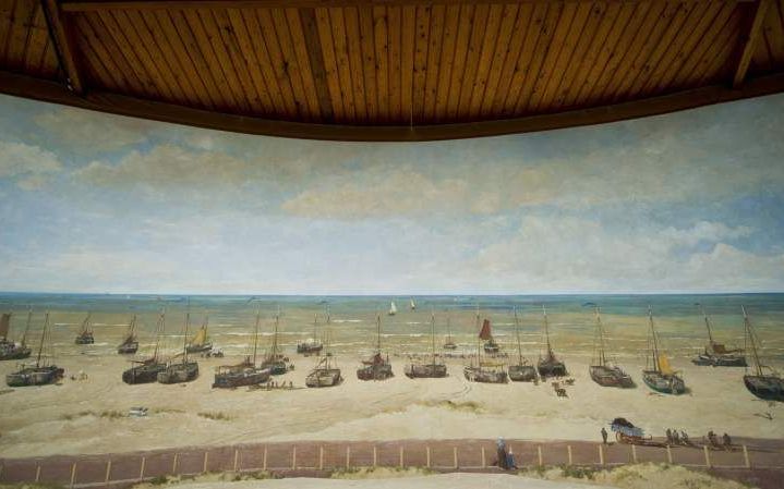 Eerste steen bij Panorama Mesdag