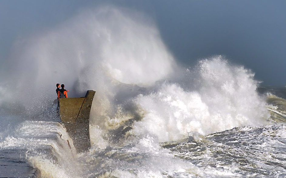 Code oranje om storm in Frankrijk (fotoserie)