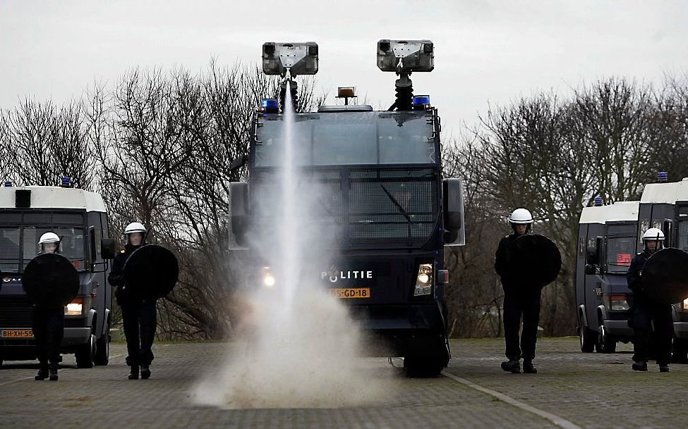 Waterkanon in Nederland wel gebruikt
