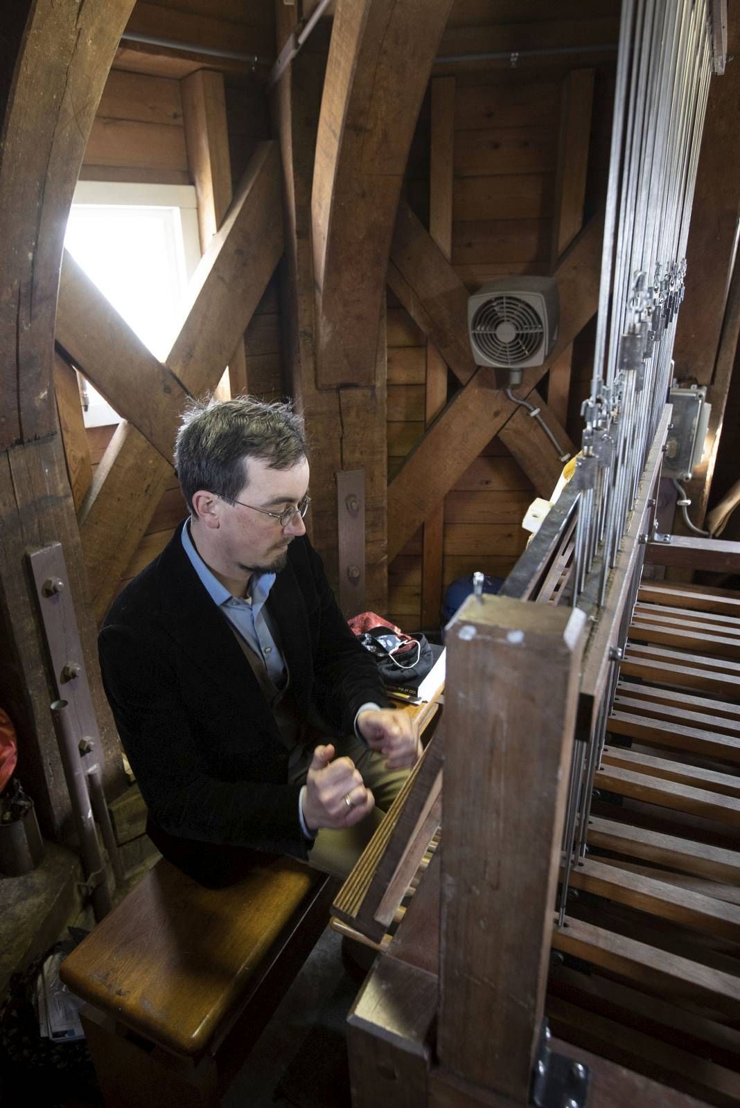 Jasper Stam pendelt tussen Brakel en de beiaard