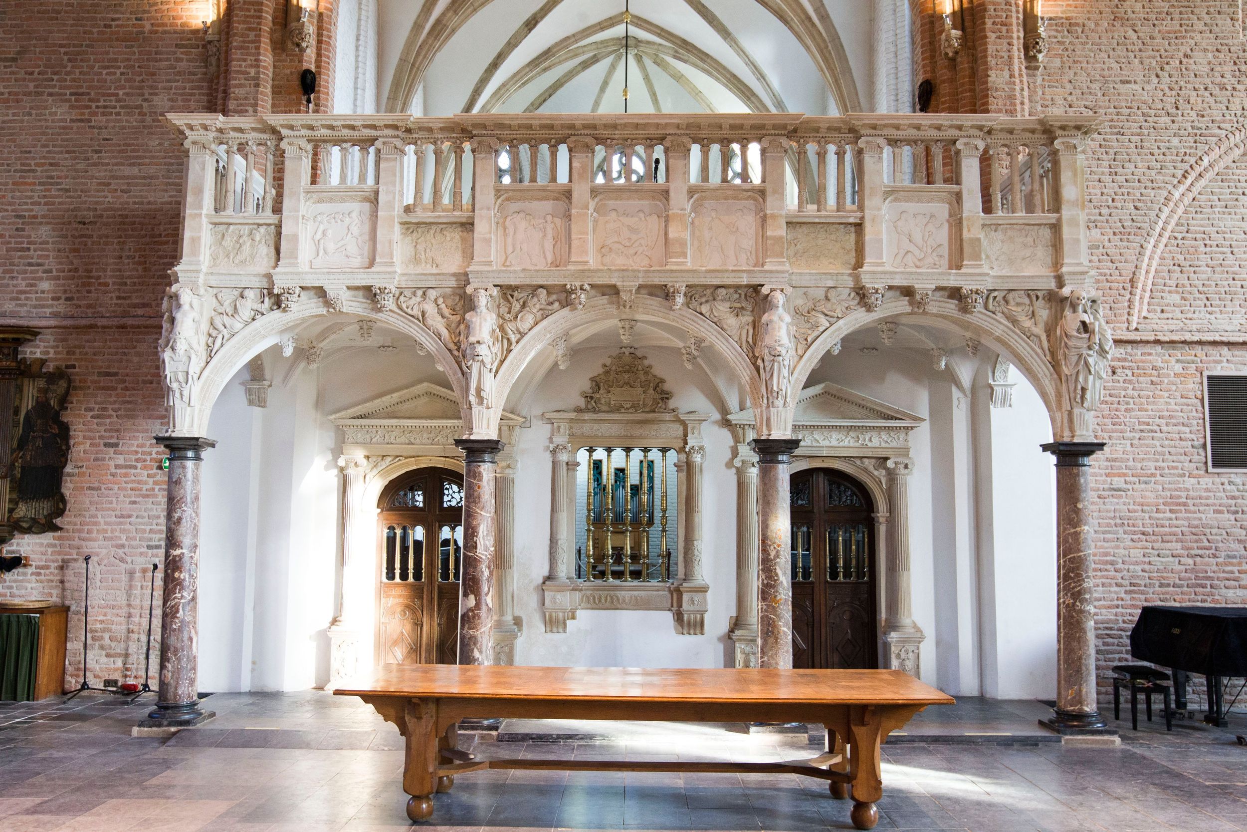Restauratie doksaal Cunerakerk Rhenen