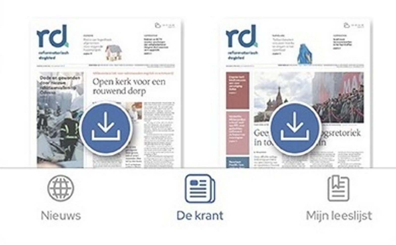 Nieuwsapp RD uitgebreid met digitale krant