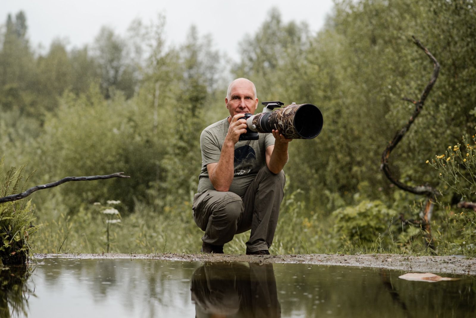 Natuurfotograaf Han Bouwmeester liep als kind het vogelvirus op
