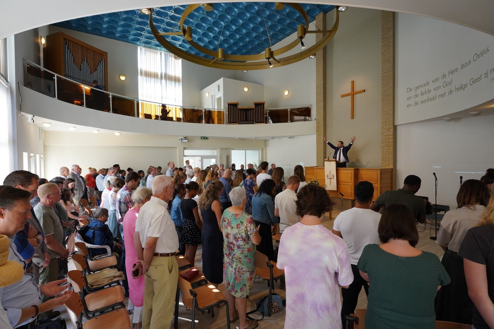 Ds. Van Olst neemt afscheid van Evangelisch Centrum Deurne
