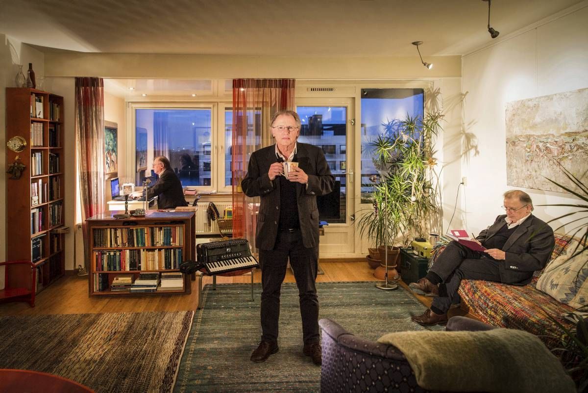 Willem Jan Otten dicht zolang de bui duurt