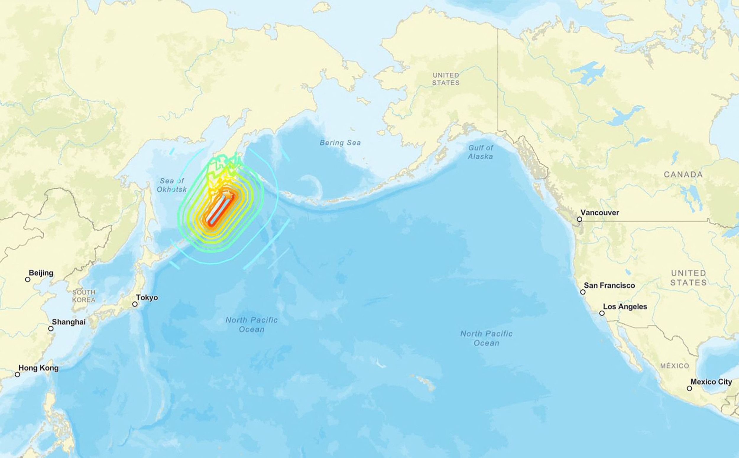 Tsunami in Rusland, waarschuwing voor Japan en Hawaï na aardbeving