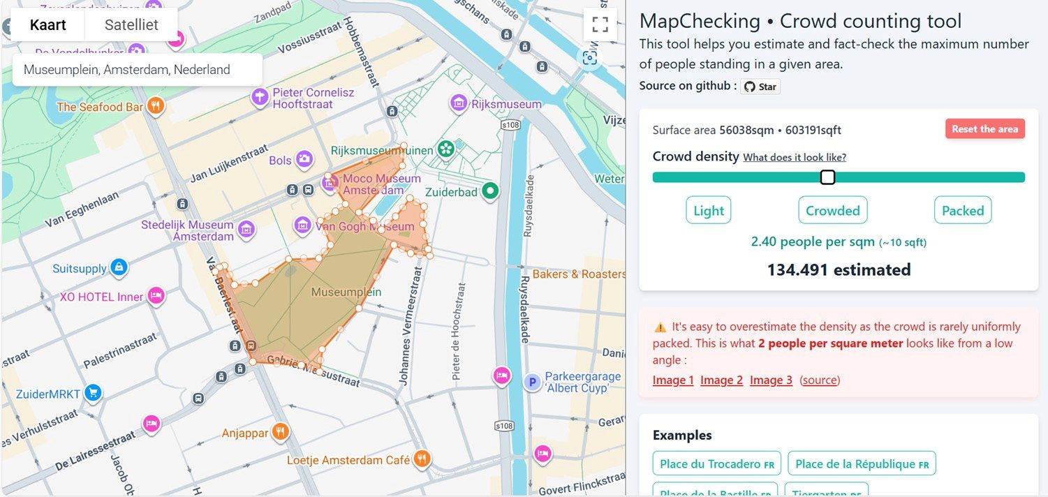 Kloppen schattingen aantal deelnemers aan demonstraties wel?