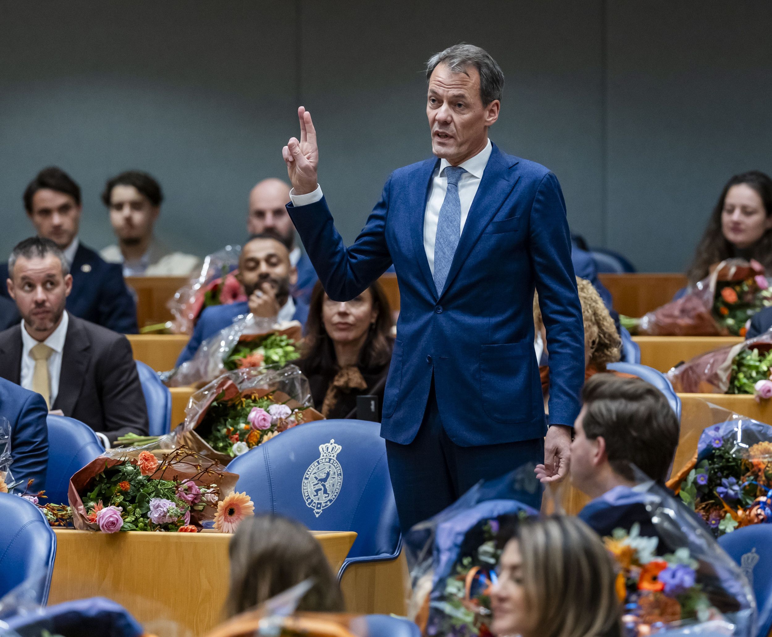 Zestig Tweede Kamerleden legden de eed af