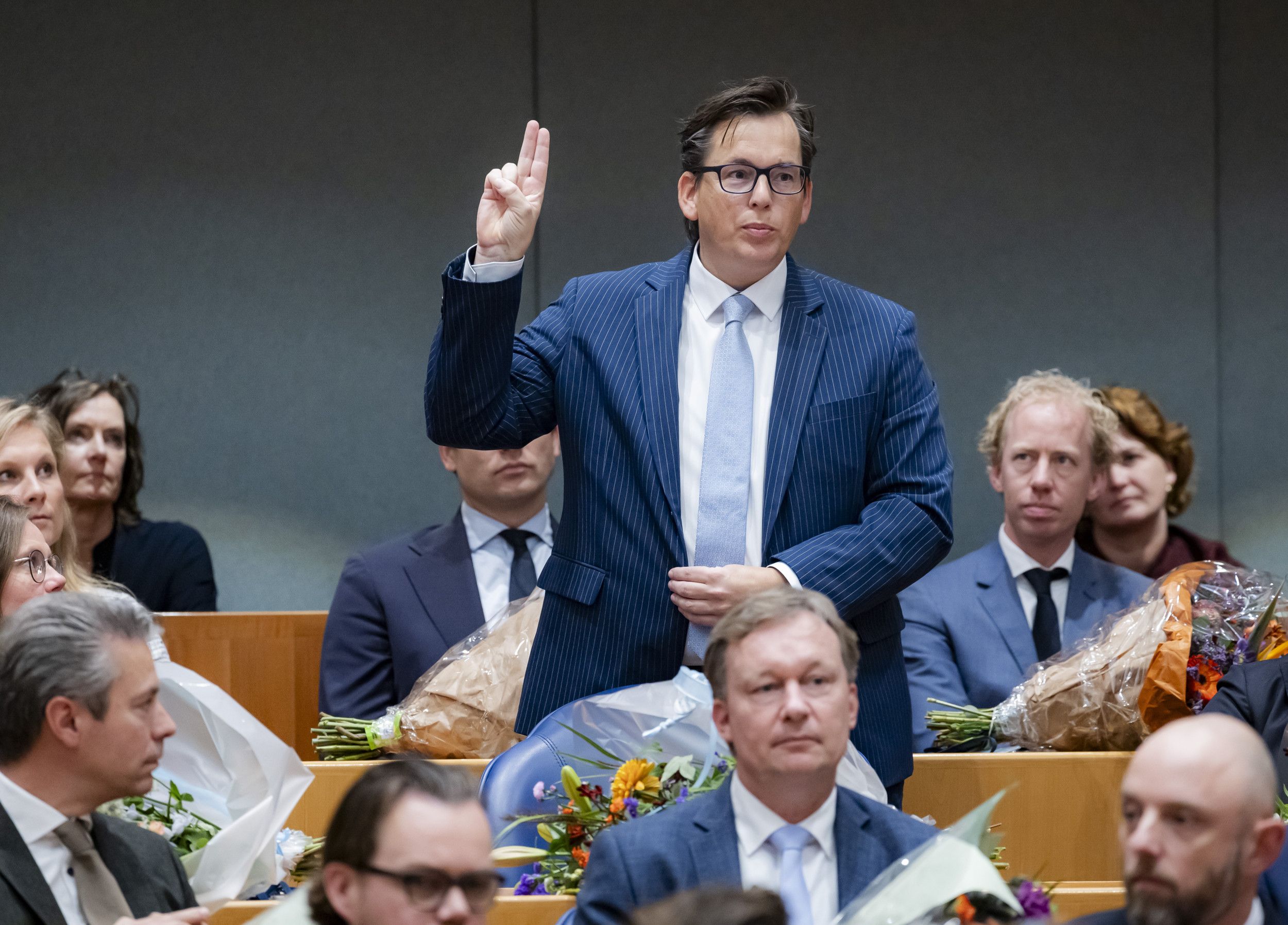 Zestig Tweede Kamerleden legden de eed af