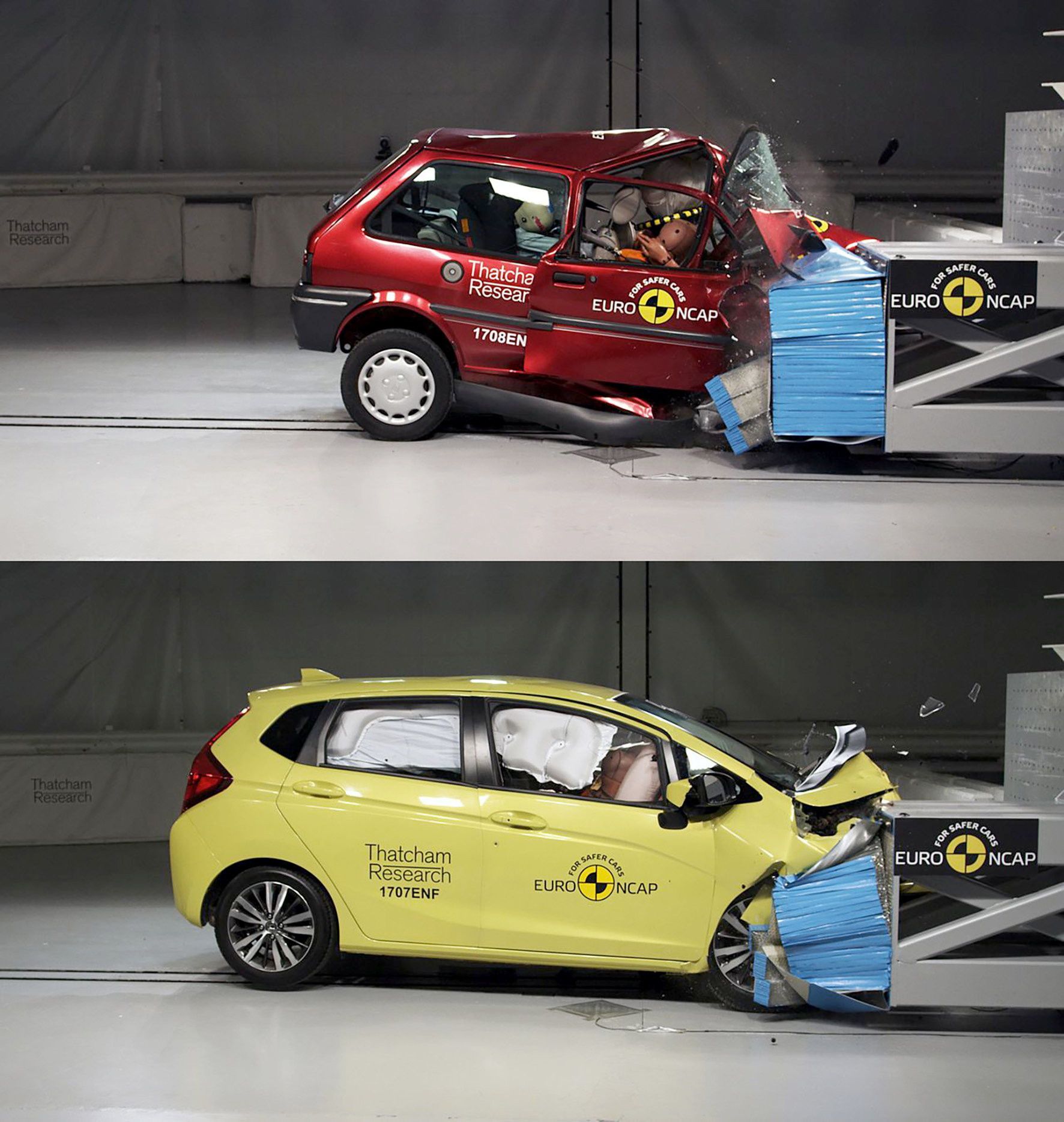 Veilige auto kan in nieuwe Euro NCAP-test toch maar één ster scoren ...