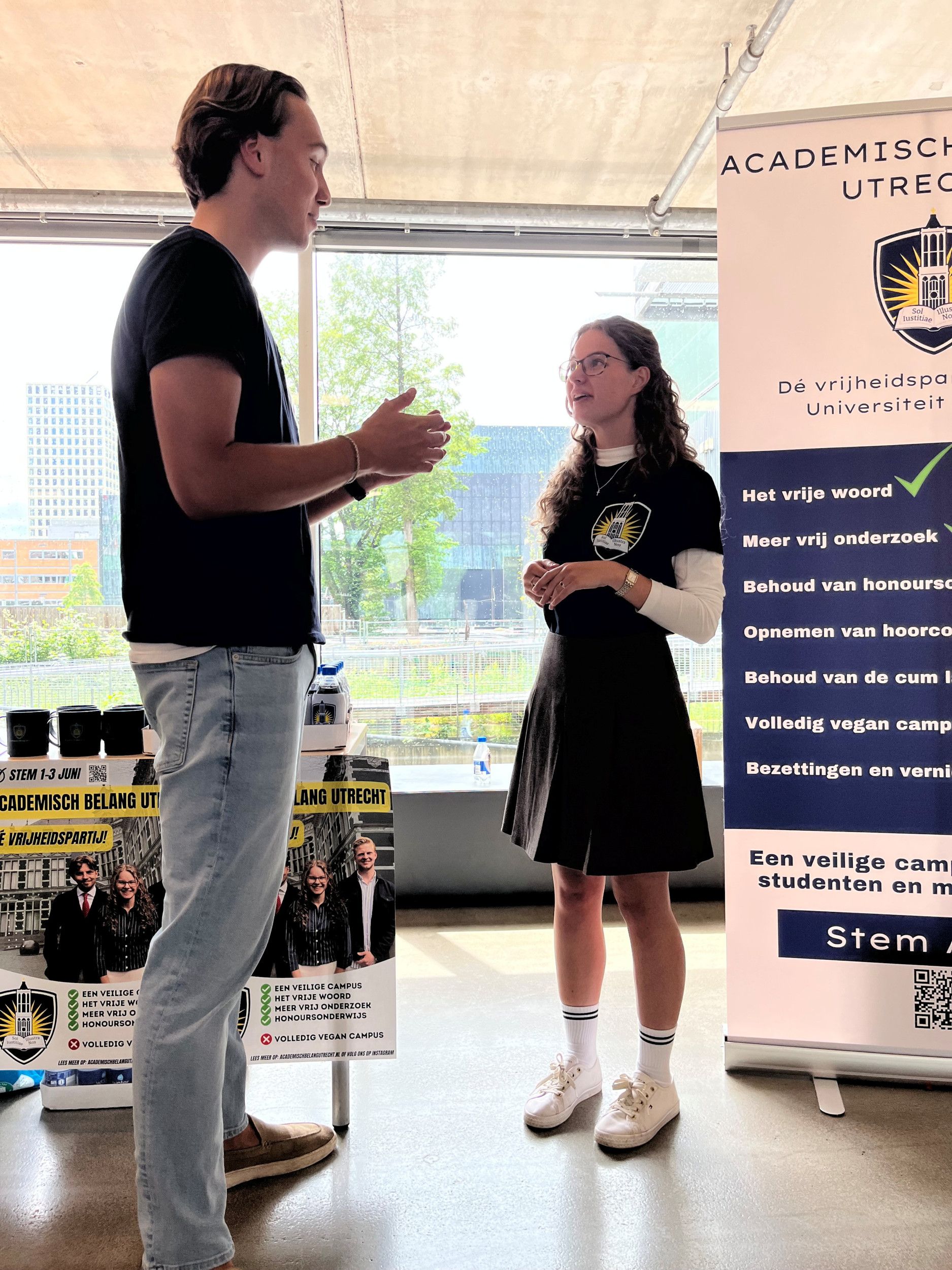 Emma Bosma (22) bestrijdt met studentenpartij de „progressieve ...