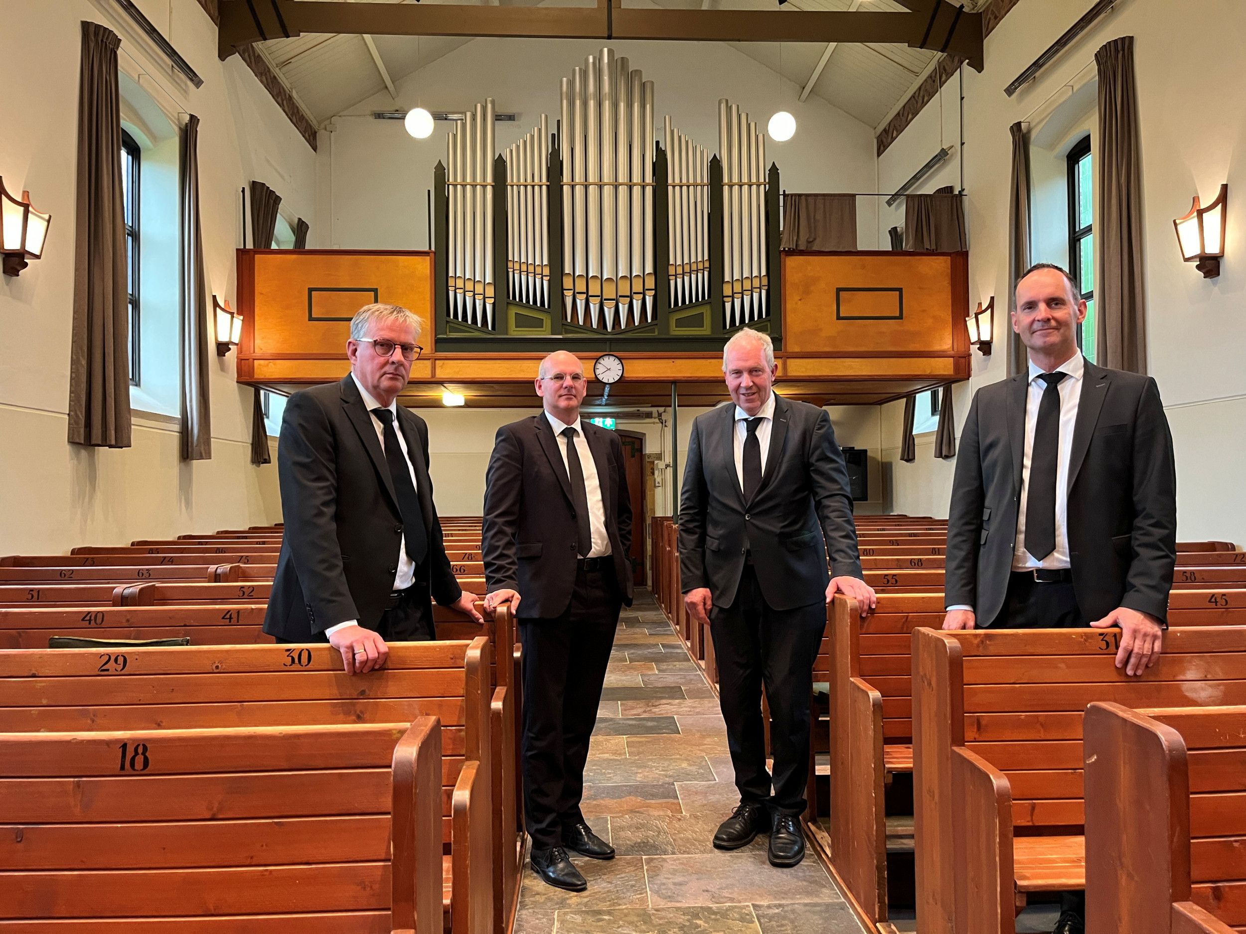 Polderpioniers bouwden een romaanse kerk