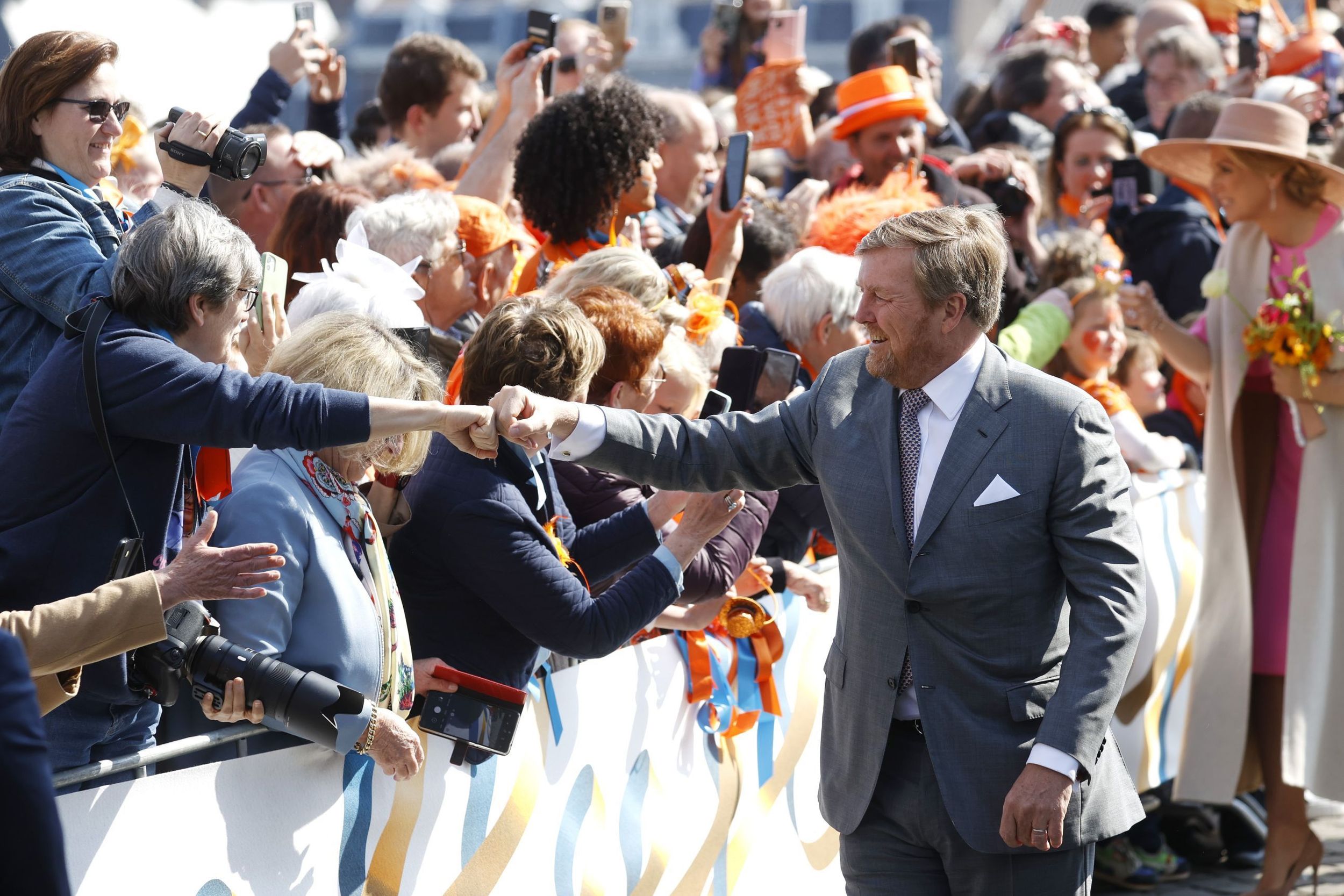 Koning: Intens dankbaar dat we dit in vrede kunnen vieren